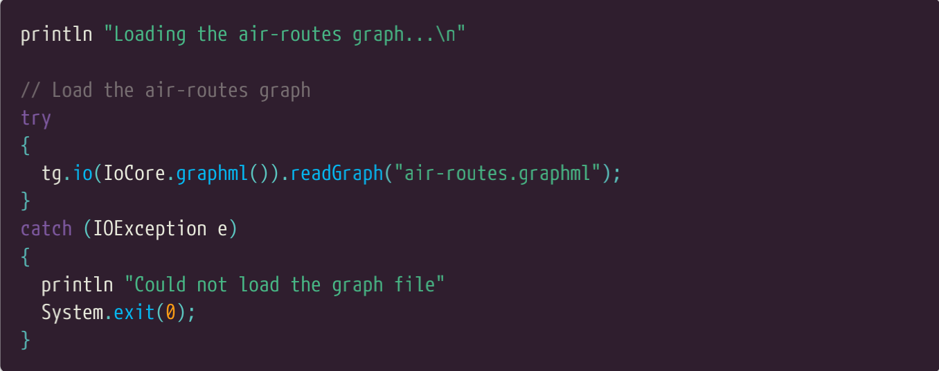6.2 在Groovy应用程序中处理廷克图 Working with TinkerGraph from a Groovy ...