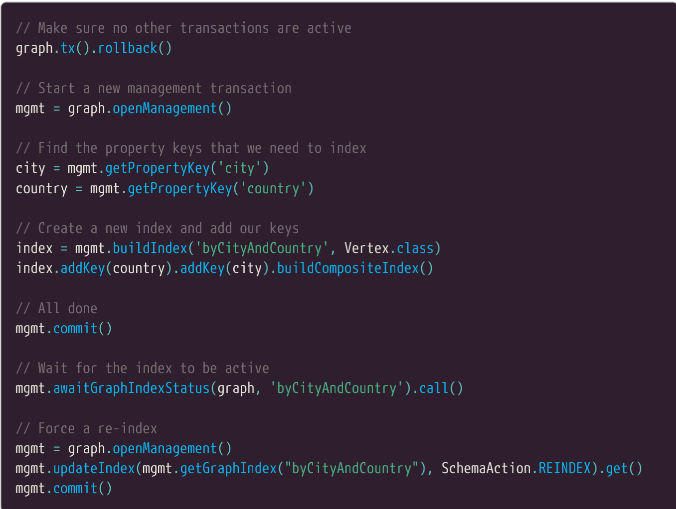 6.5 杰森图索引 JanusGraph indexes 实用的小精灵（Gremlin图查询语言） 阿岶奇TinkerPop向导 PRACTICAL GREMLIN An Apache ...