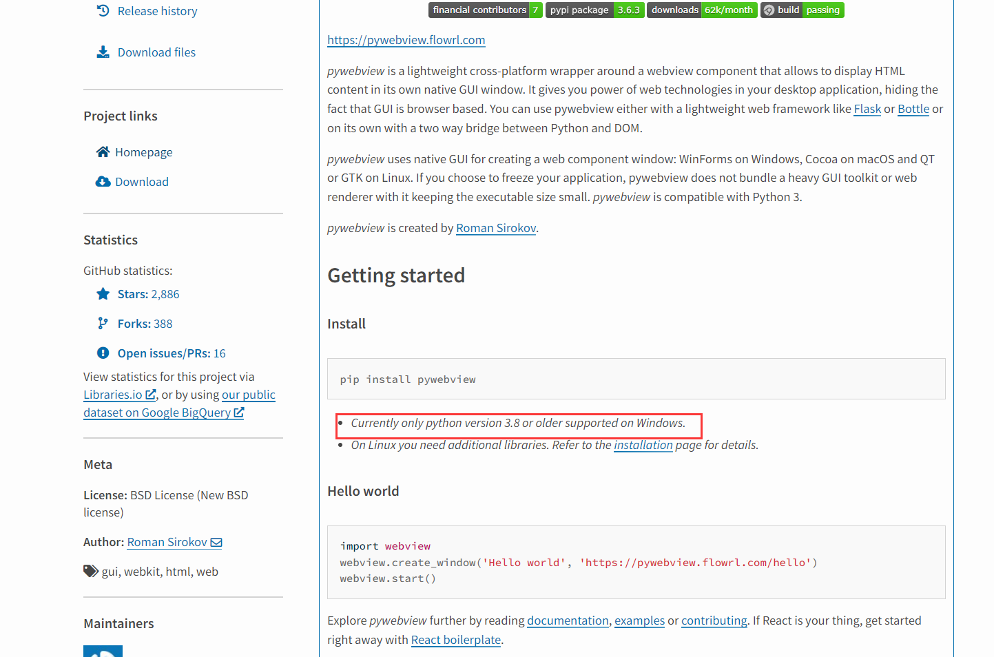 python安装pywebview报错 - DrinkOolongTea - 博客园