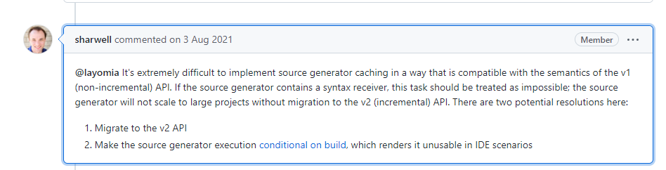 1.源生成器 (Source Generator),增量生成器 (incremental generator)是什么 --C#源生成器学习笔记1 - 年糕Net - 博客园