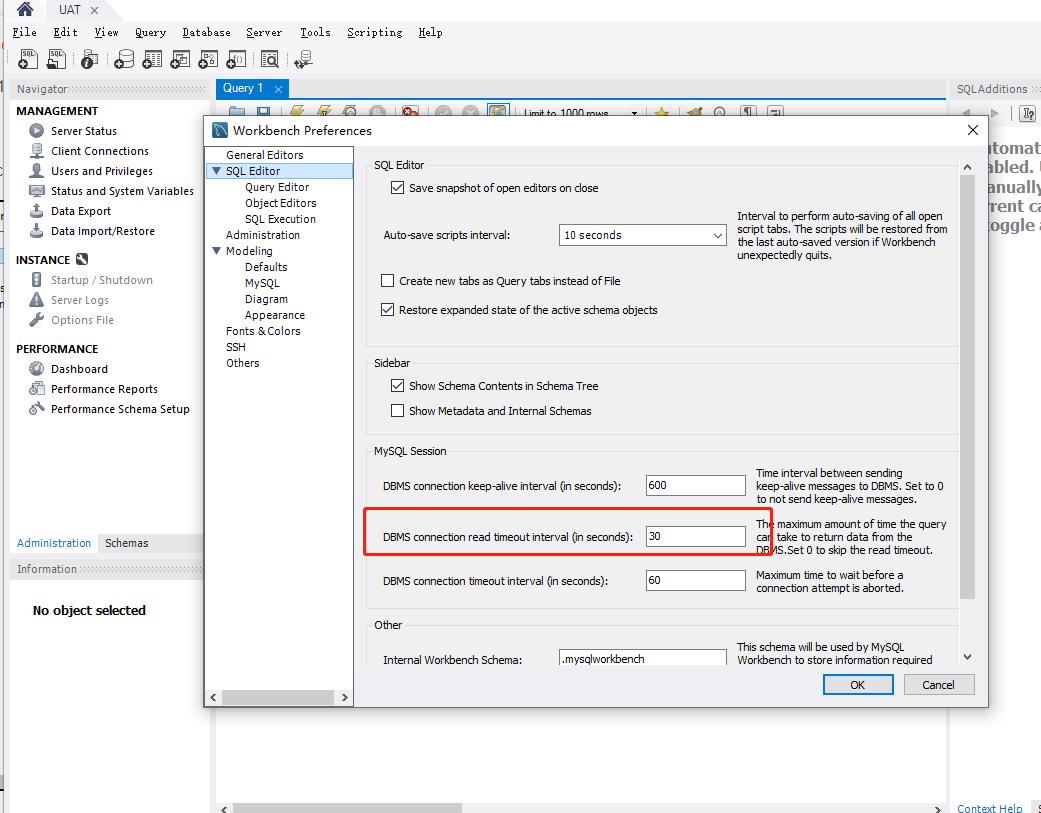 Error Code 2013 Lost Connection To MySQL Server During Query 30 000 