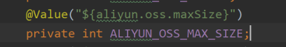 关于Could not resolve placeholder 'aliyun.oss.maxSize' in value "${aliyun.oss.maxSize}报错解决方案 - 简单的 ...