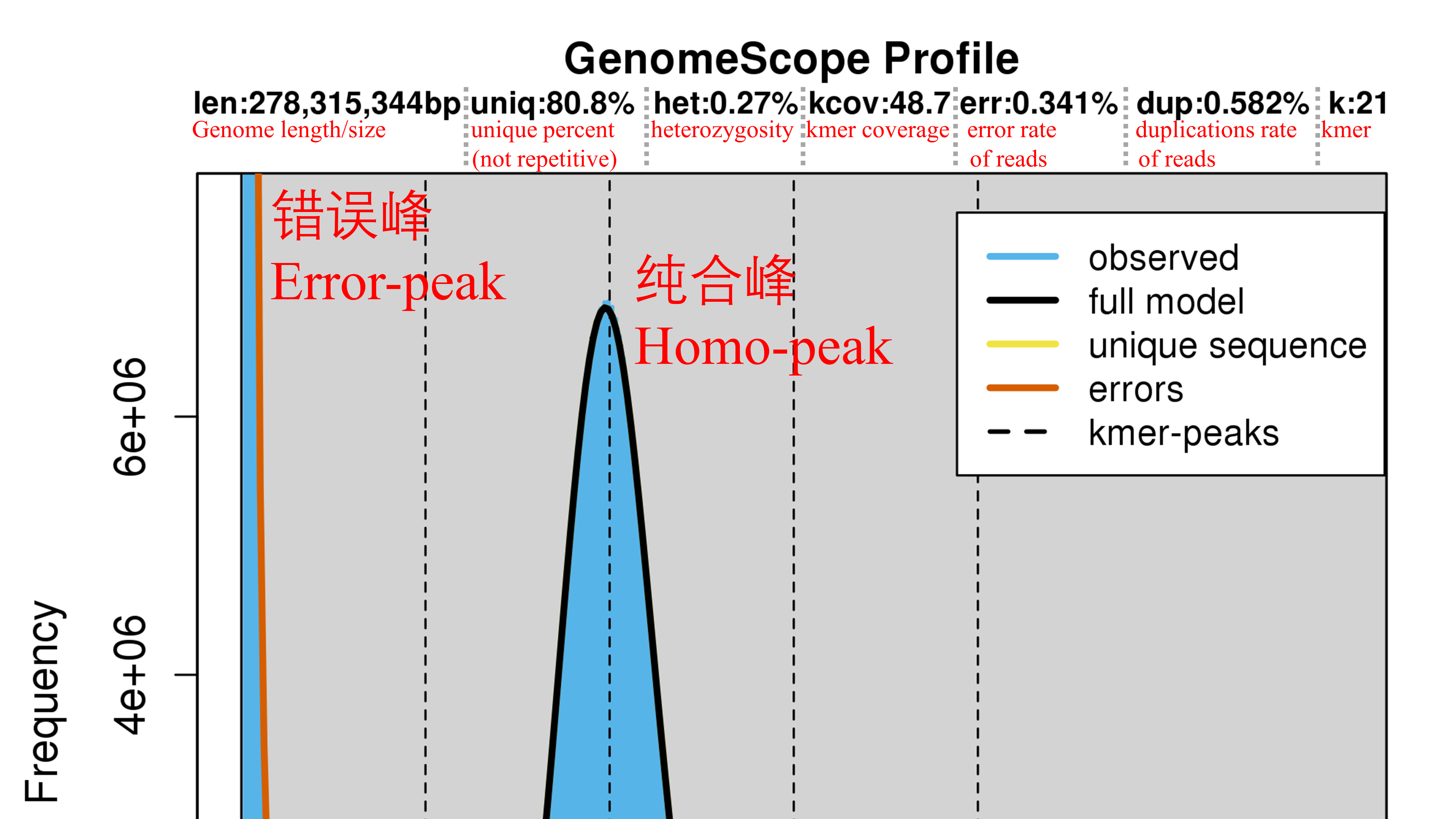 用k-mer分析进行基因组调查：（四）用GenomeScope评估基因组特征 - 微信公众号-生信技工 - 博客园