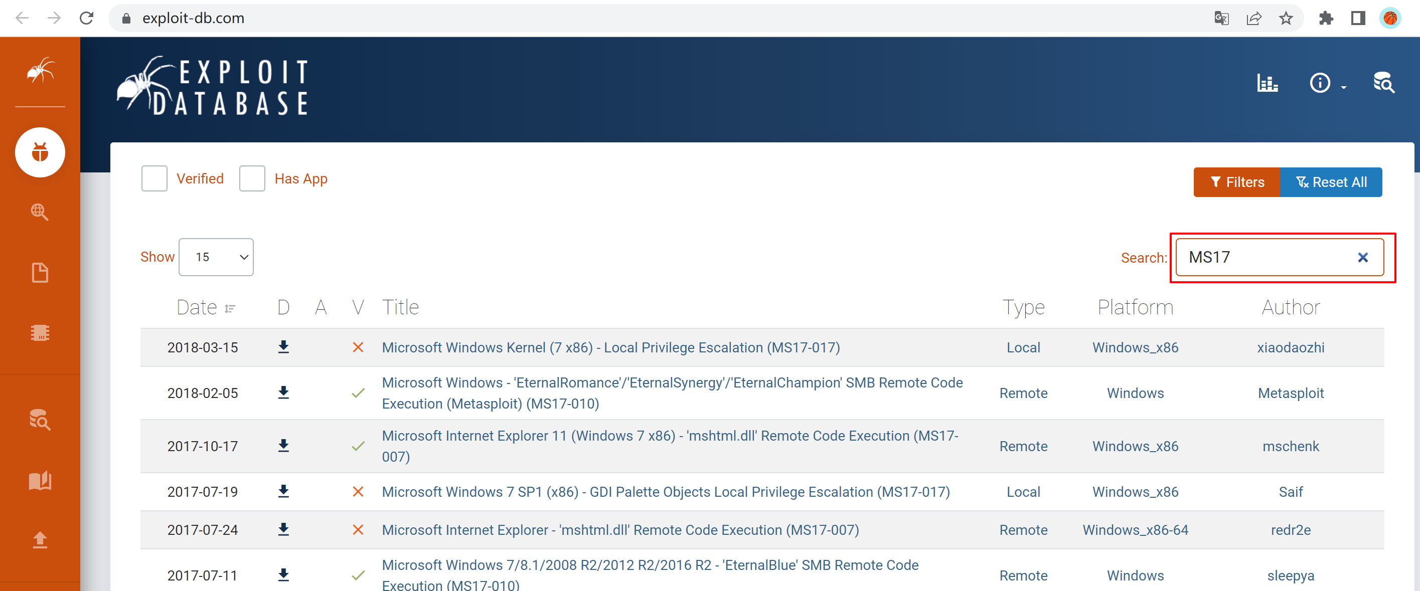 Windows提权 —— 系统内核溢出漏洞提权 - MGh0st - 博客园