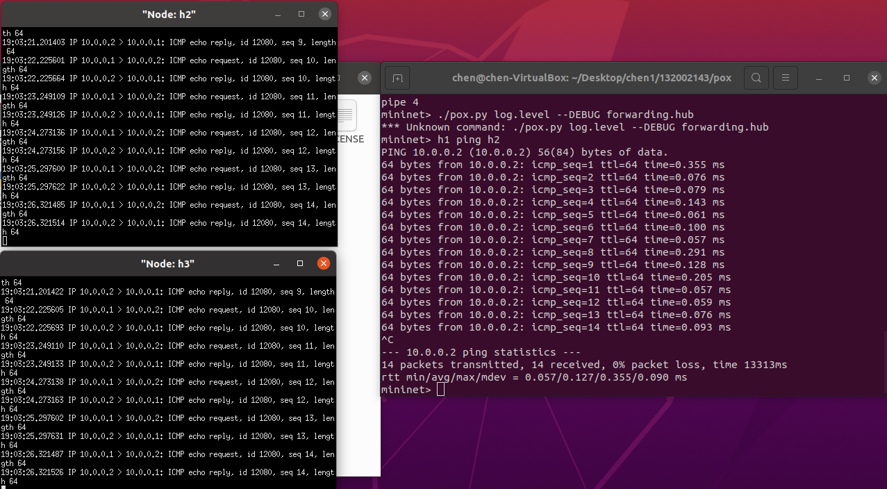 实验5：开源控制器实践——POX - 衣冠bl - 博客园