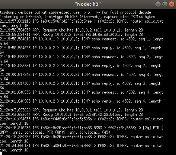 实验5：开源控制器实践——POX - Nemophi - 博客园