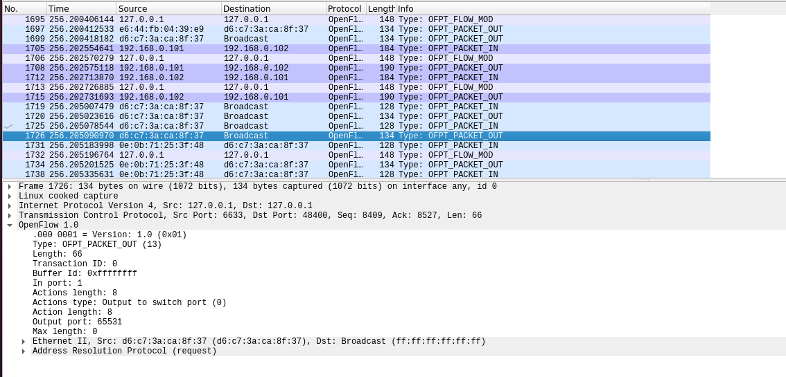 实验3：OpenFlow协议分析实践 实验1：SDN拓扑实践 实验2：Open vSwitch虚拟交换机实践 - 煬^ω^威 - 博客园