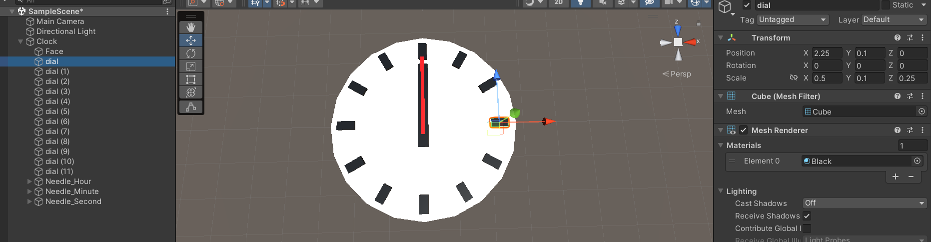 在Unity中制作一个时钟 - AzuresMK - 博客园
