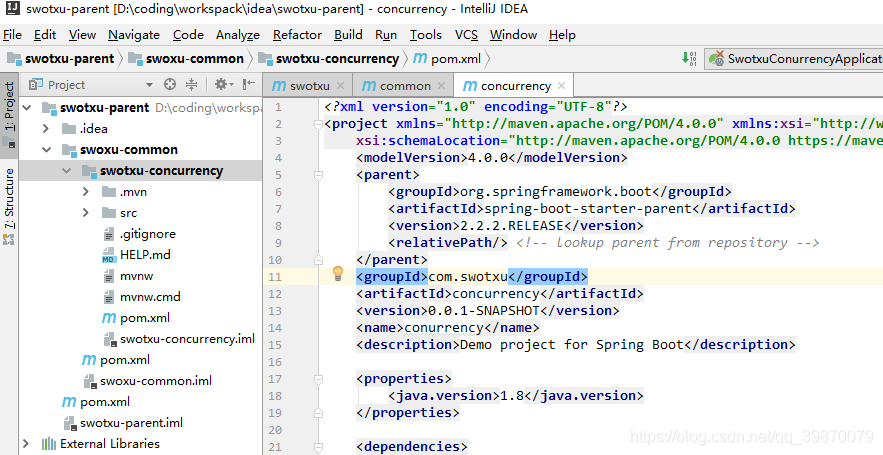 IDEA 创建SpringBoot多级Maven父子项目 - CharyGao - 博客园