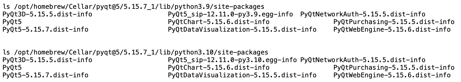 Mac Pro M1安装pyqt5 - WaterHand - 博客园