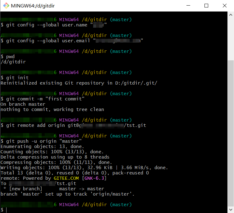通过Git 同步笔记到Gitee - 彦祚 - 博客园