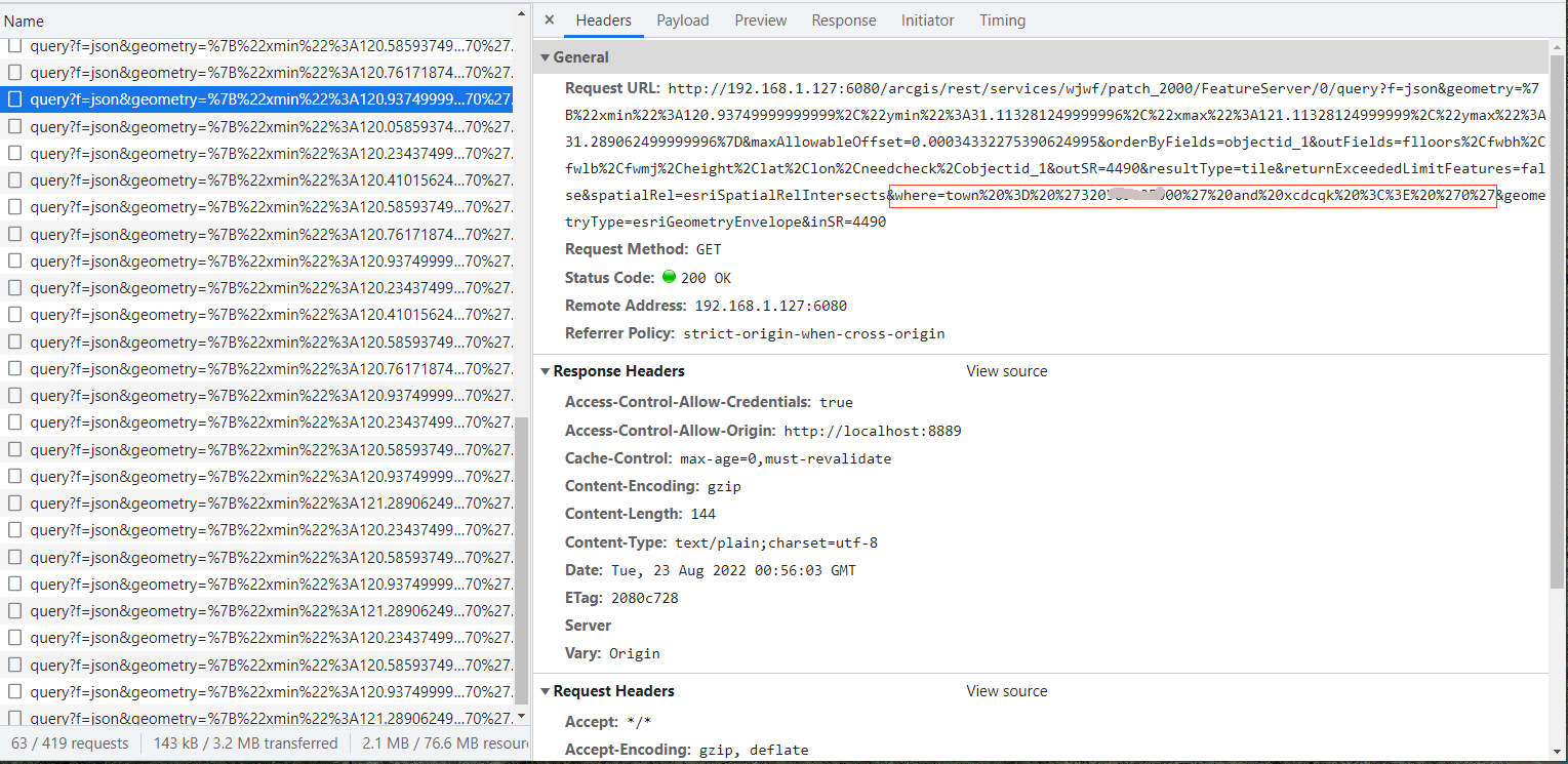 Arcgis Api For Javascript Featurelayer Definitionexpression 被认定为sql注入攻击 Youse的二分口粮地 博客园