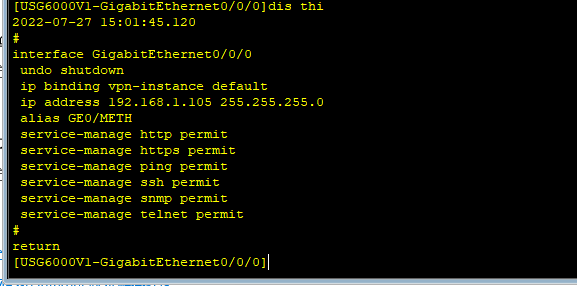 ensp USG6000v 配置web登录 - 想吃猫的老鼠 - 博客园
