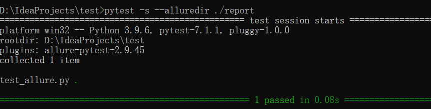 Python Pytest Allure安装及使用实例 奔跑的番茄汁 博客园